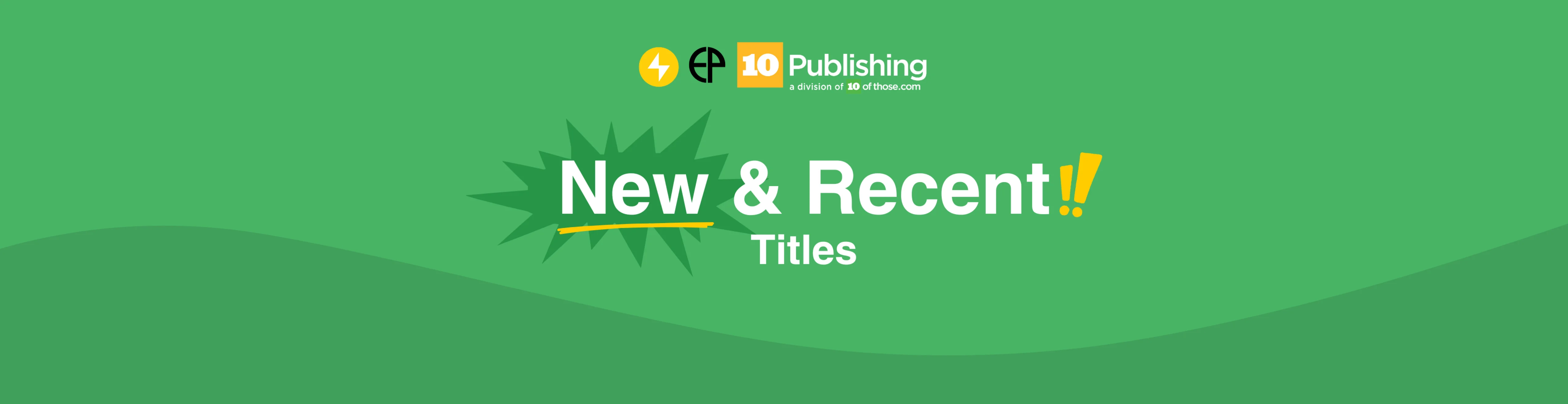 10 Publishing Titles at 10ofthose | 10ofThose UK