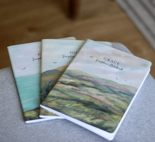 Grace: Scripture Notebook (Stationary)